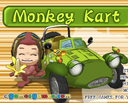 Monkey Kart - Unblocked Games