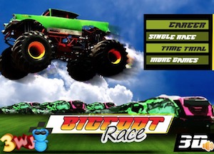 Big Foot Race 3D - TechGrapple Games