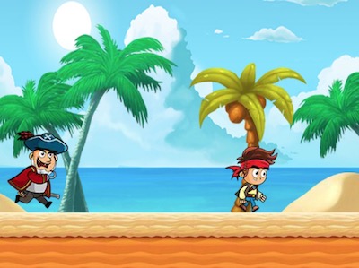 Pirate Run Away - TechGrapple Games