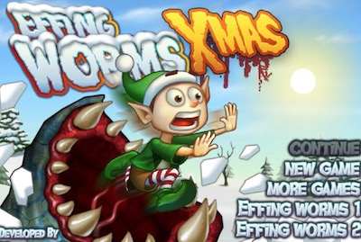 Effing Worms X-Mas - TechGrapple Games