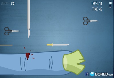 Slice the Finger - TechGrapple Games