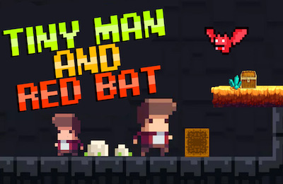 Tiny Man and the Red Bat - TechGrapple Games