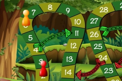 Monkey and Banana (Like Ludo) - TechGrapple Games