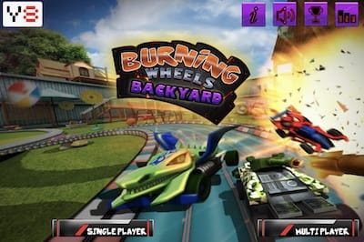 Burning Wheels Backyard Gameplay - TechGrapple Games