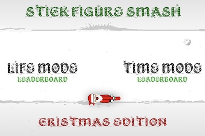 Stick Figure Smash Christmas Edition - TechGrapple Games