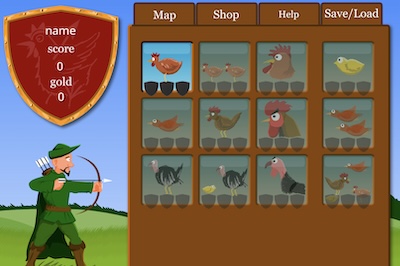 Chicken Rampage (AKA Green Archer 3) - TechGrapple Games