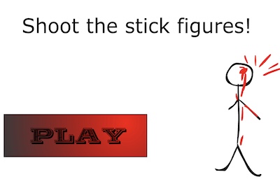 Shoot The Stick Figures - TechGrapple Games