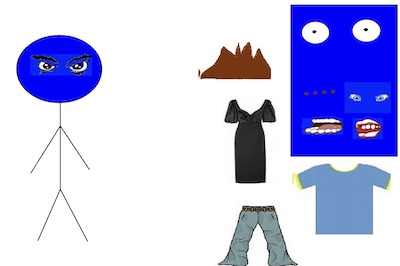 Stick Figure Dress Up - TechGrapple Games