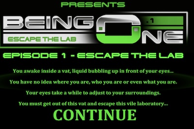 Being One - Episode 1 - Escape the Lab - TechGrapple Games