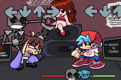 FNF vs QT Mode: Extermination on Extreme Difficulty - TechGrapple Games