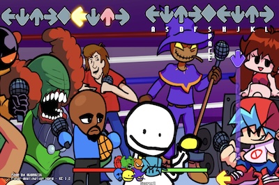 FNF Shaggy X Matt X Tricky X Bob X Whitty X Zardy - TechGrapple Games