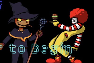 FNF Vs Zardy & Ronald McDonald - TechGrapple Games