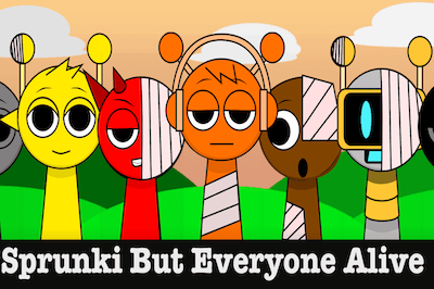 Sprunki - But Everyone Alive - TechGrapple Games