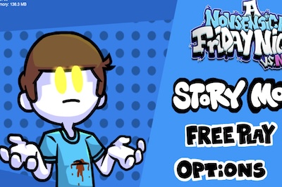 FNF vs Nonsense V2 - A Nonsensical Friday Night - TechGrapple Games